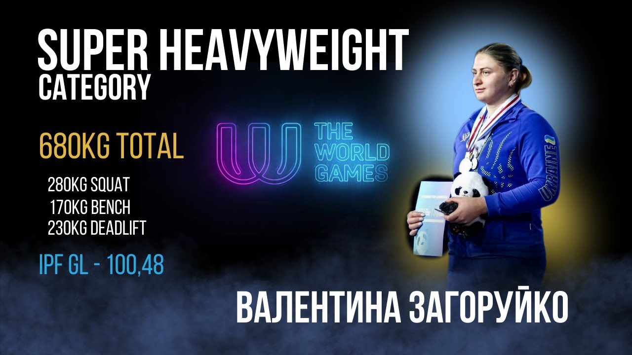 Валентина Загоруйко | WORLD GAMES 2025 | WOMEN Super HeavyWeight ...