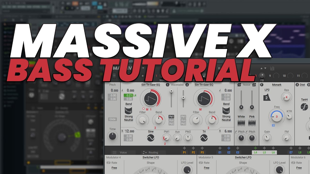 Advanced MASSIVE X - Bass Sound Design [TUTORIAL] - YouTube