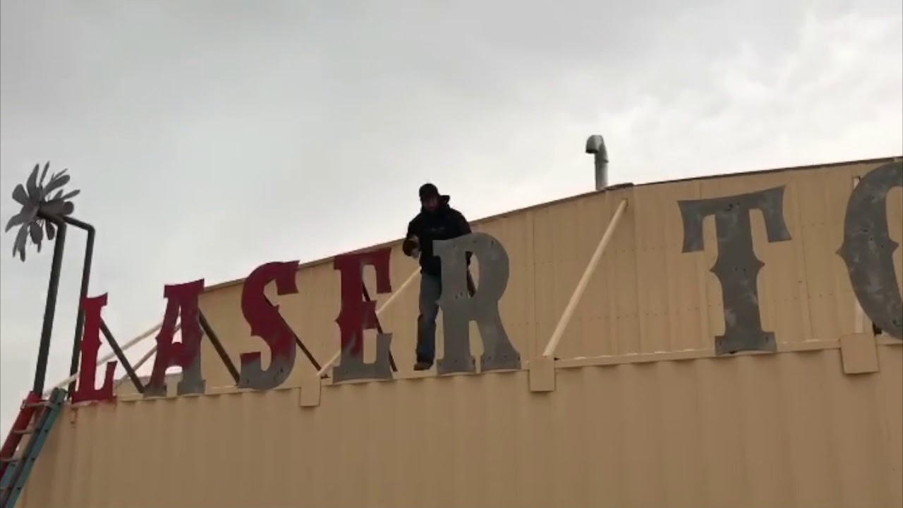 Laser Town - YouTube