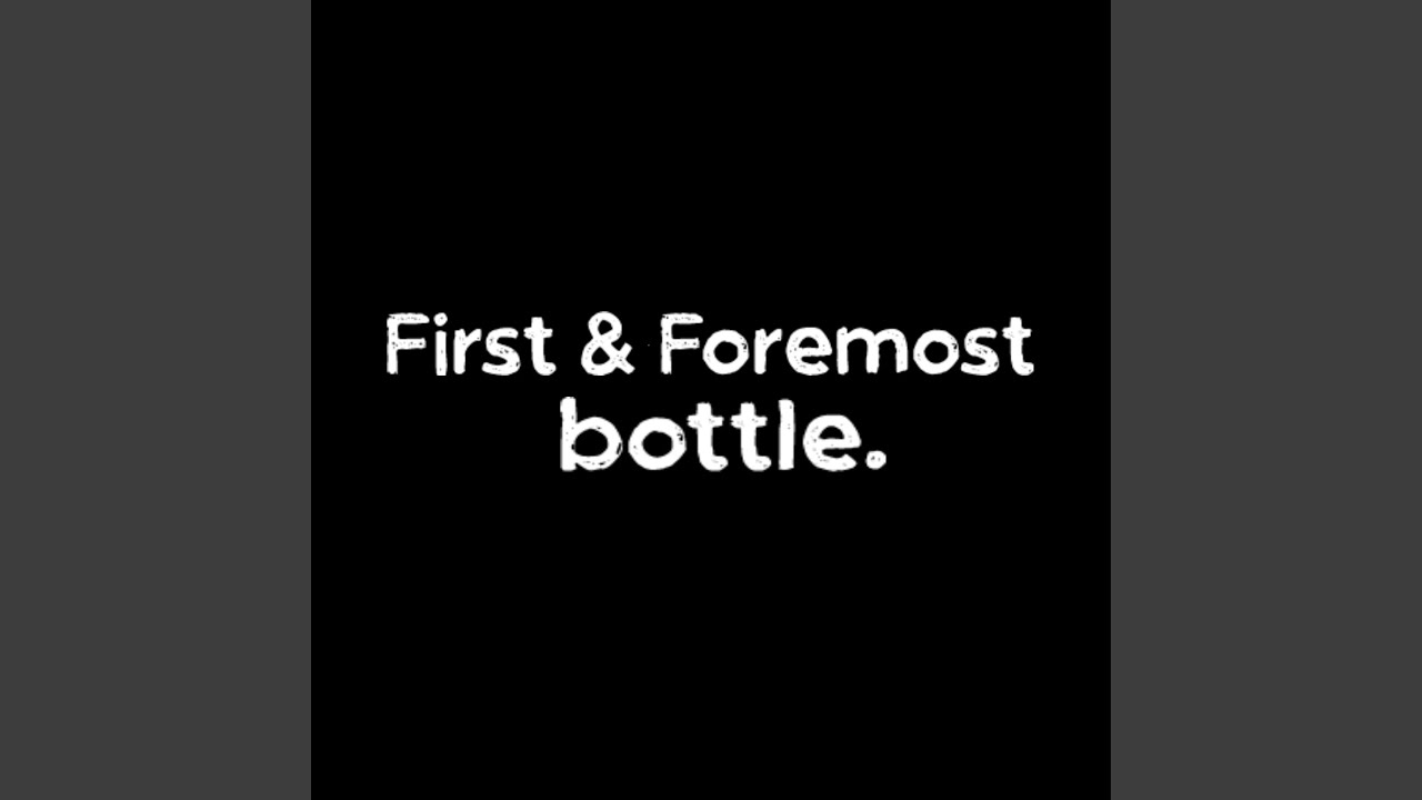 First & Foremost - YouTube
