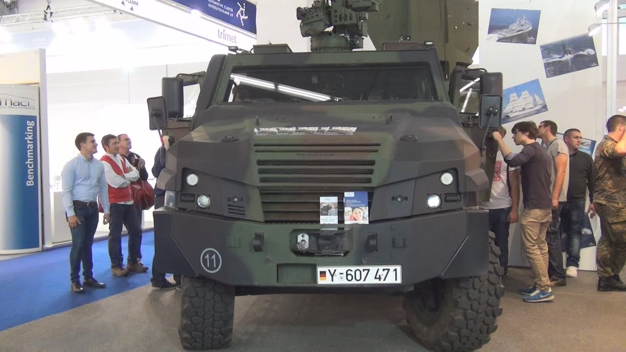 MOWAG Eagle V Exterior and Interior - YouTube