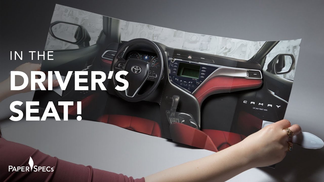 PaperSpecs.com | Paper Inspiration #366: Toyota Camry Pop-up Gatefold ...