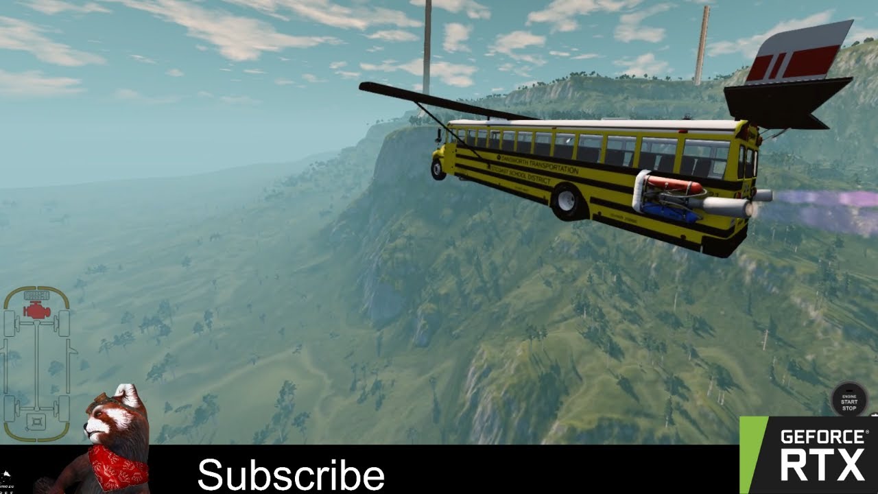 Cars vs Cars With Airplane Wings Fly - BeamNG drive Mods Used ...