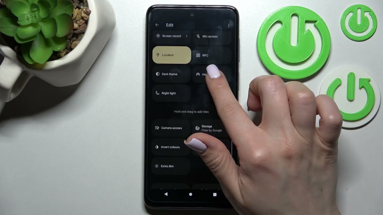 MOTOROLA Moto G22 & Quick Settings Menu - Edit Notification Panel ...