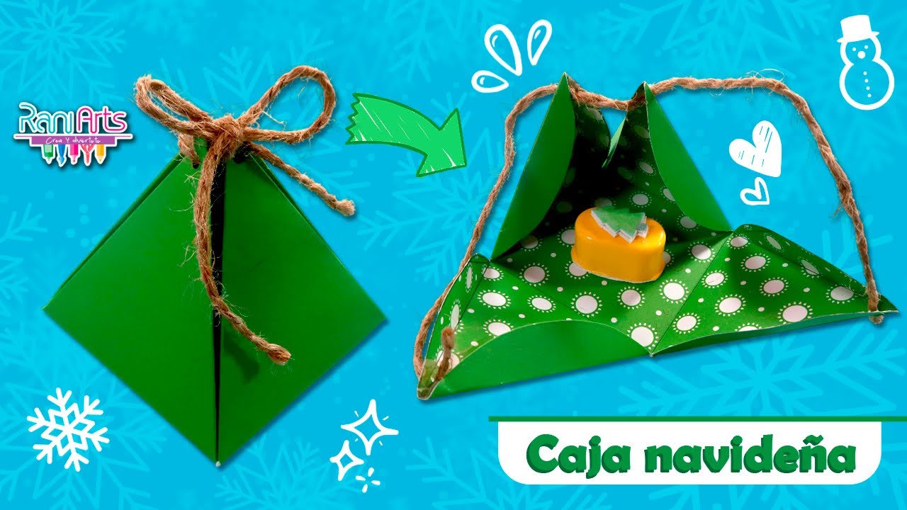 ¡Crea una Caja de Regalo TRIANGULAR en Minutos! 🎁 Fácil y Elegante ...