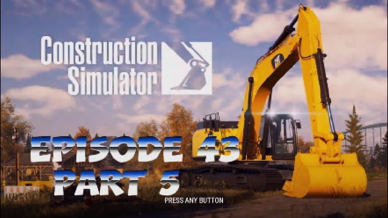 Construction Simulator PS5 - Episode 43 - Hotel Complex 2 Part 5 - YouTube