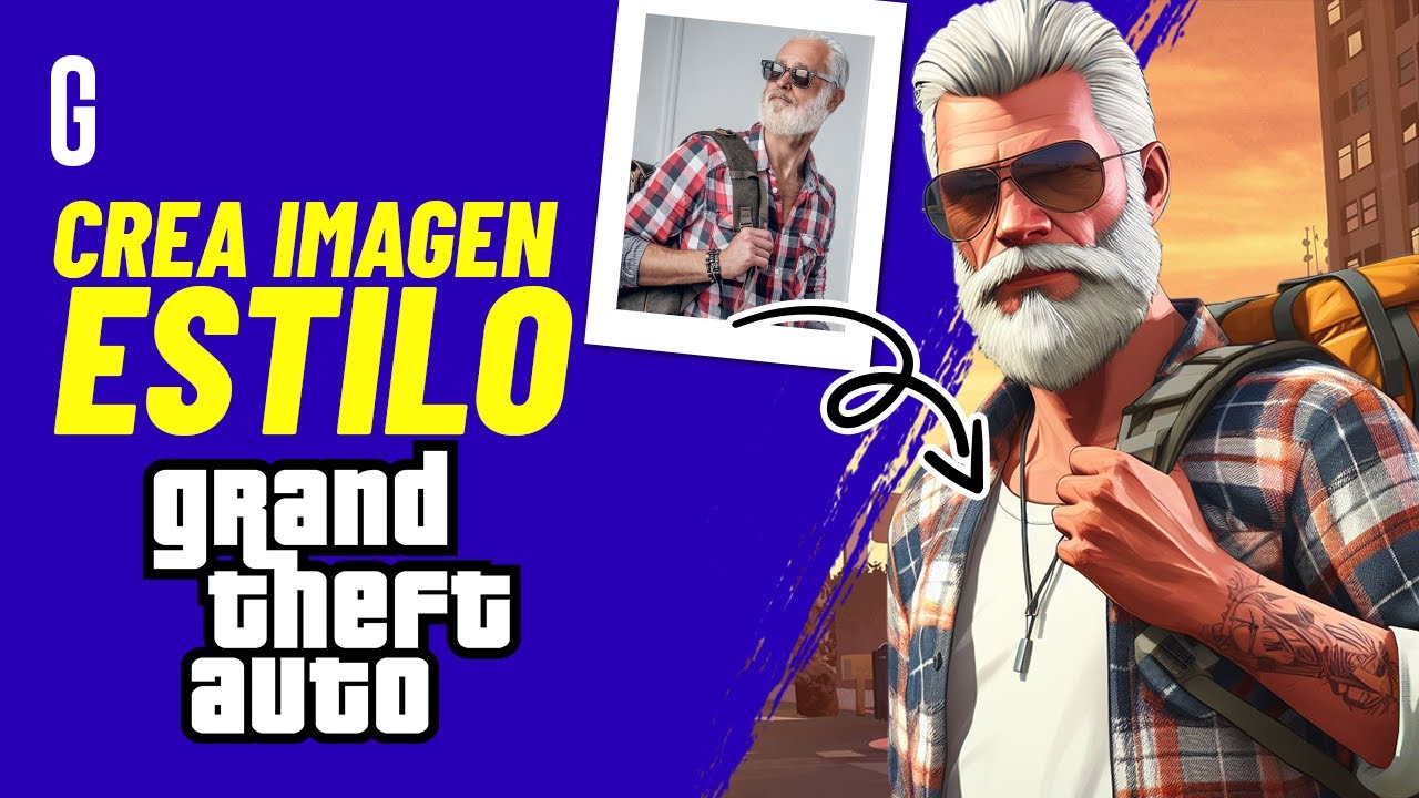GRATIS Cómo crear imágenes Estilo GTA | How to Create GTA style Images ...