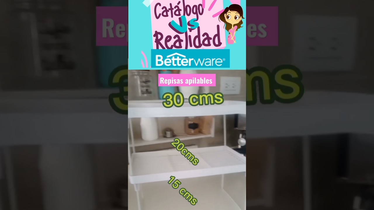 🤔¿CONVIENEN? Repisas apilables Betterware - YouTube