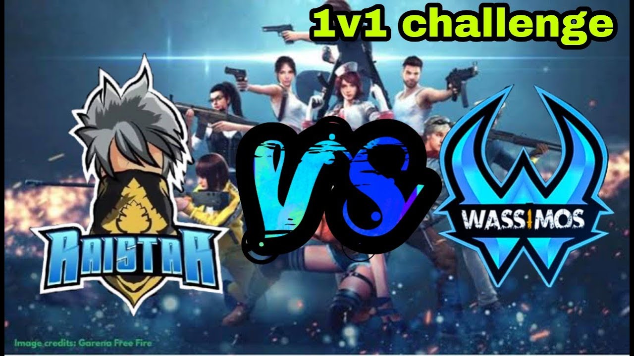 Raistar Vs Wassimos 1 Vs 1 Challenge Of Free Fire Youtube