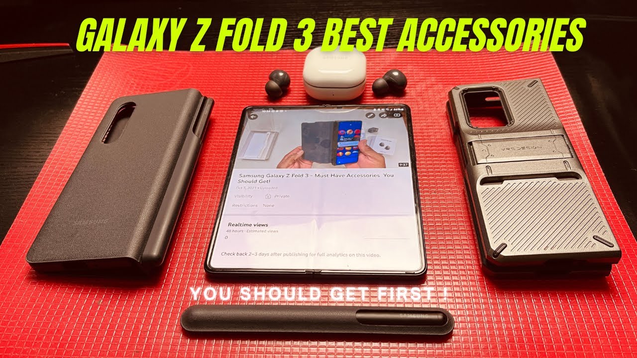Samsung Galaxy Z Fold 3 - Must Have Accessories You Should Get! - YouTube
