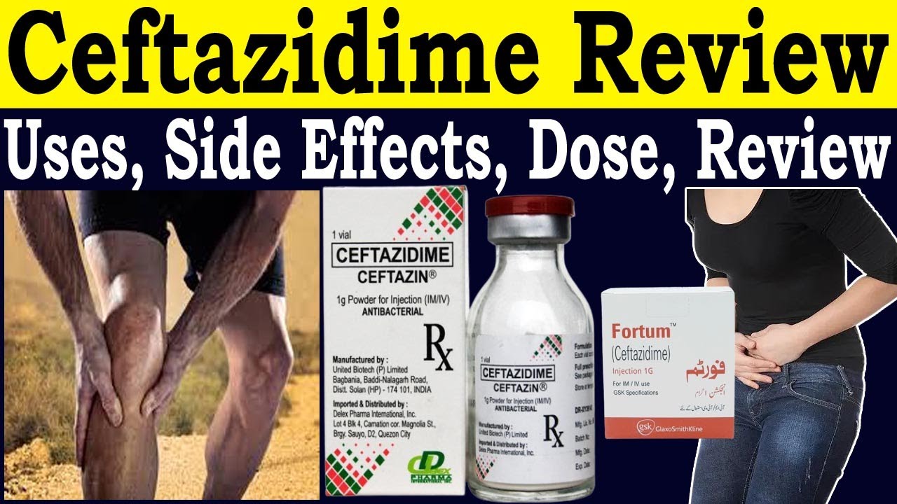 Ceftazidime Injection 500 mg, 250 mg - Fortum injection uses in urdu ...