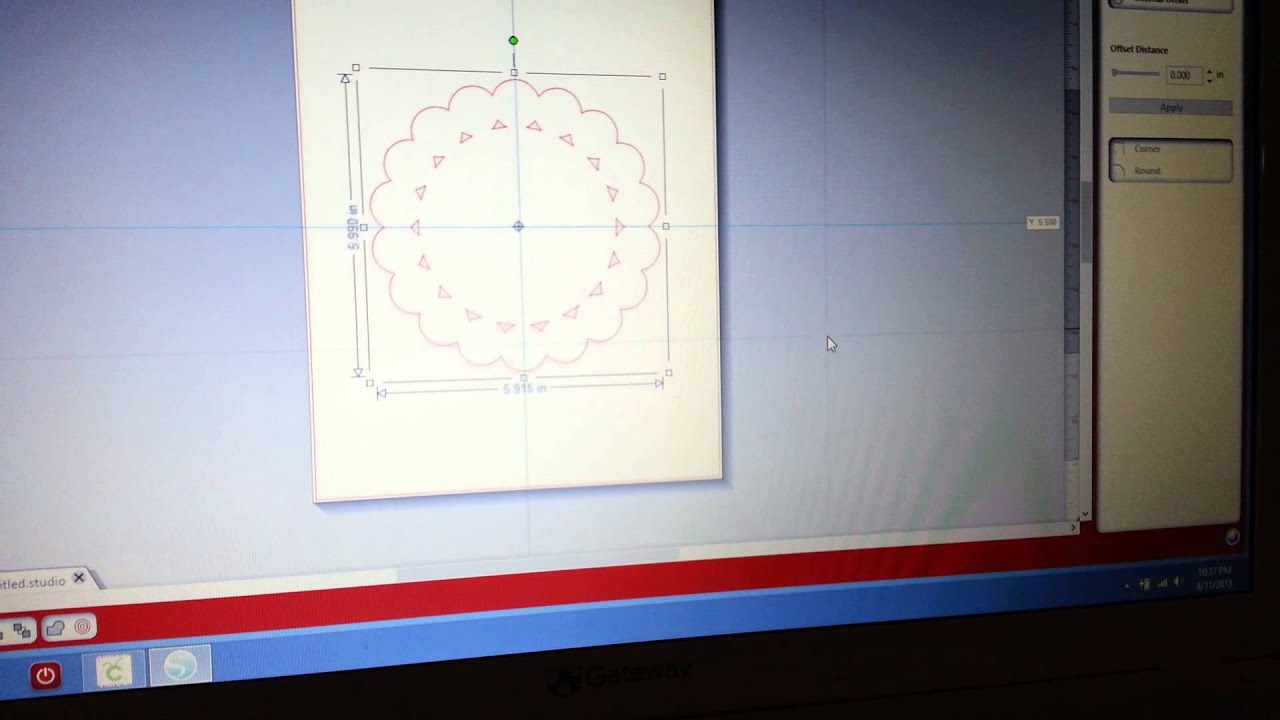 How to make your Doilies with Silhouette Cameo - YouTube