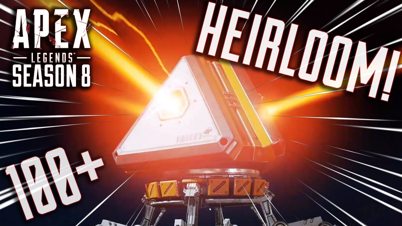 HEIRLOOM UNBOXING! (100+ Apex Pack Opening) | Apex Legends Season 8 ...