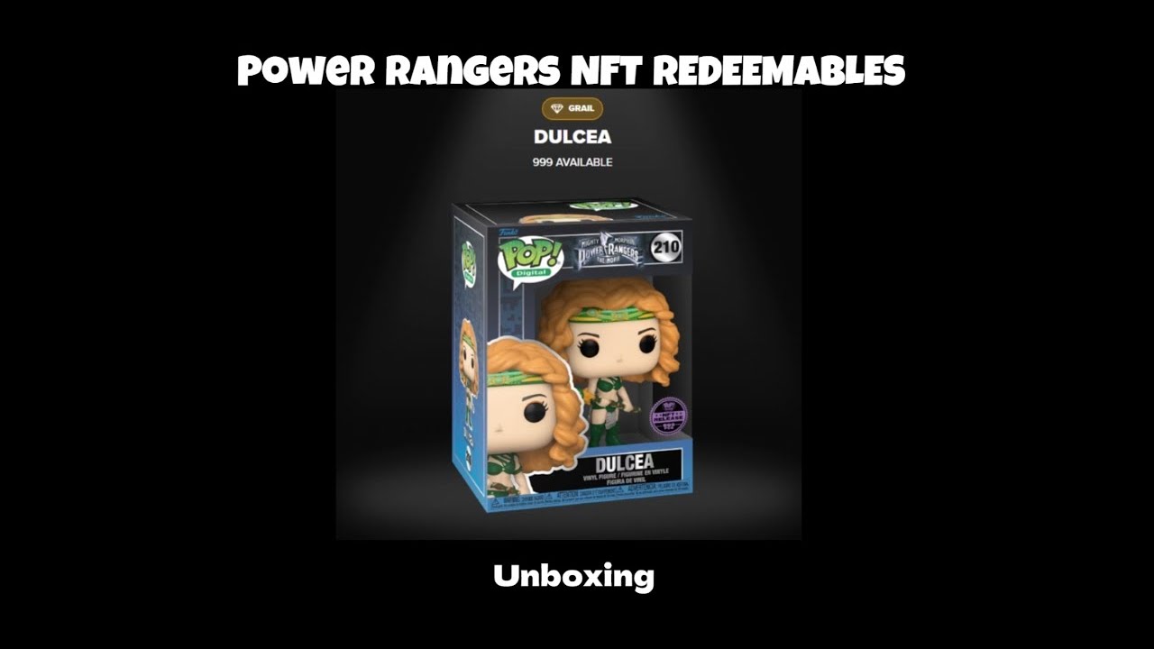 Unboxing our Mighty Morphin Power Rangers Funko NFT Series 2 Redeemable ...