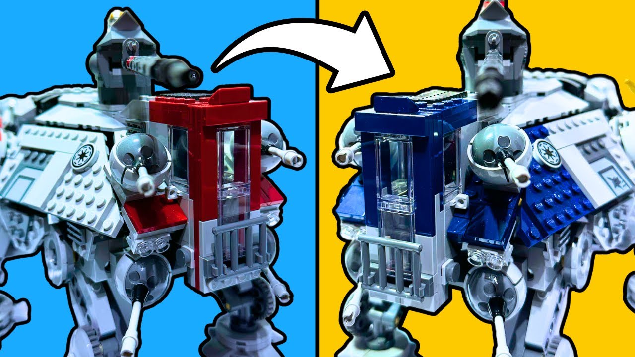 How to Make a Lego Wolfpack AT-TE - YouTube