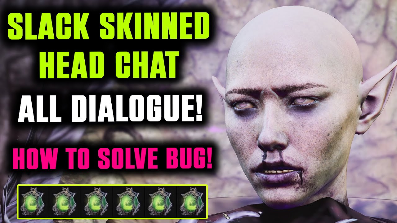 Talk to Slack Skinned Head in Necrotic Laboratory | FIX BUGG | Mind ...