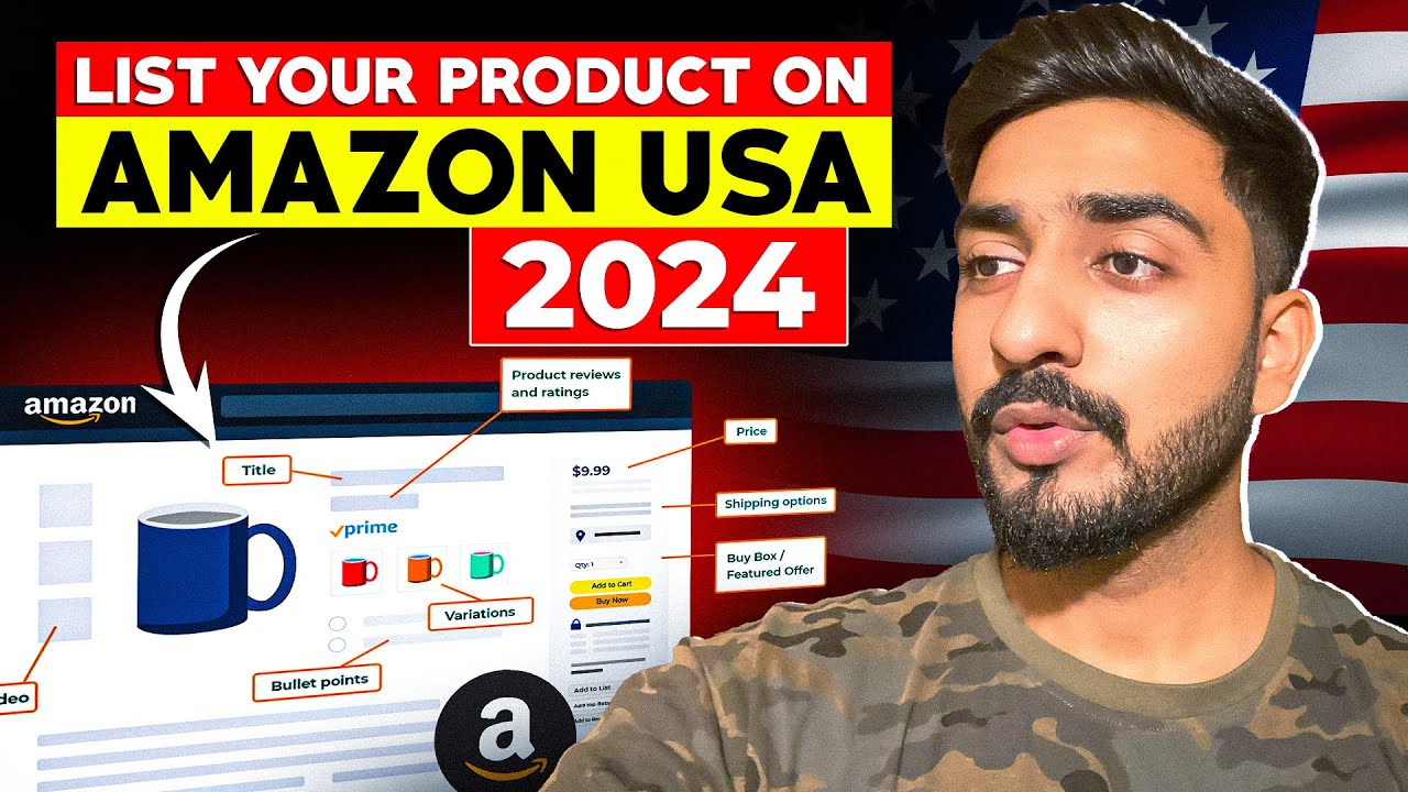 Listing Your First Product On Amazon USA 2024 | Complete Tutorial - YouTube