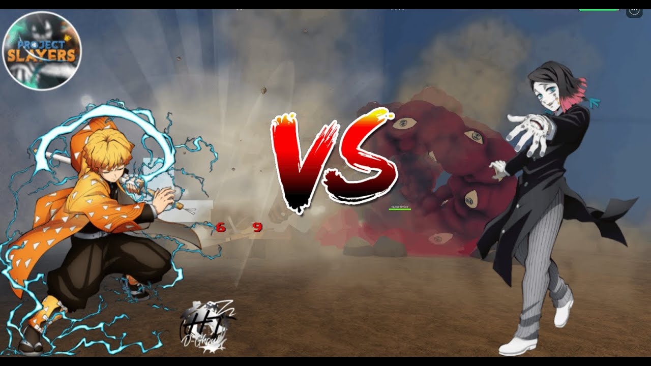 Zenitsu Agatsuma VS Enmu ( PROJECT SLAYERS ) - YouTube