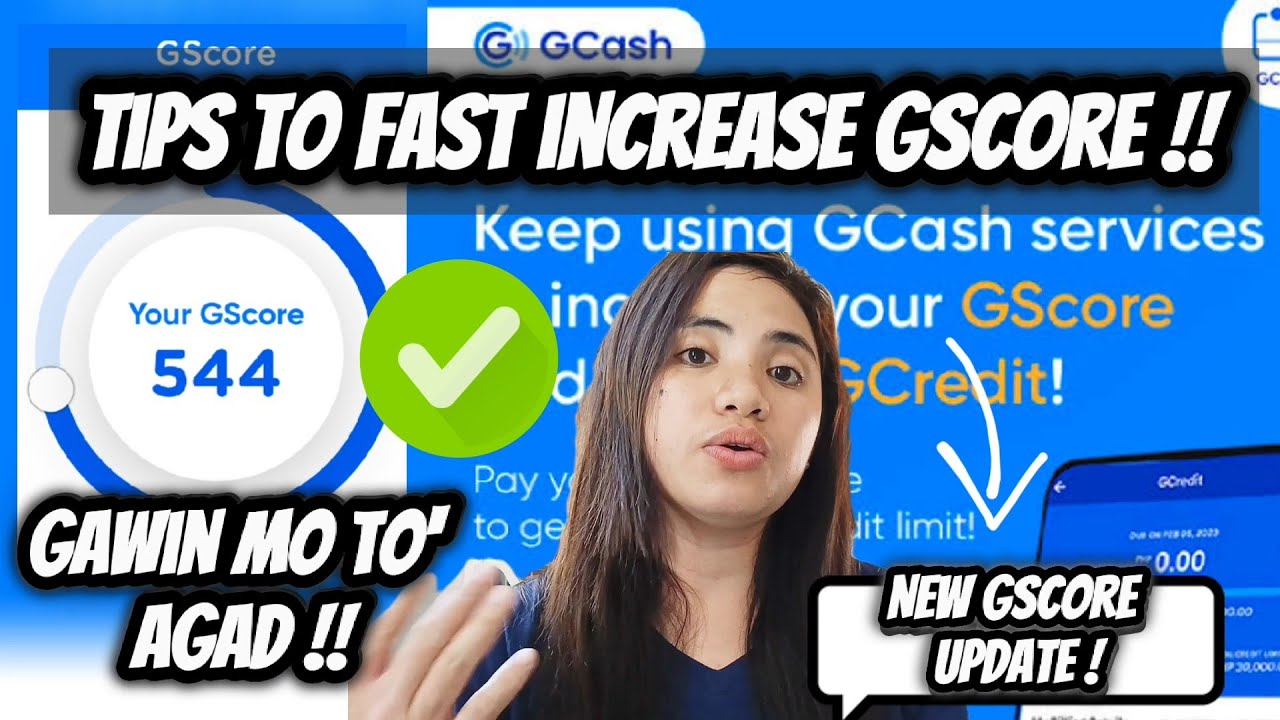 TIPS TO FAST INCREASE YOUR GSCORE IN GCASH TO UNLOCK GCREDIT & LOANS ...