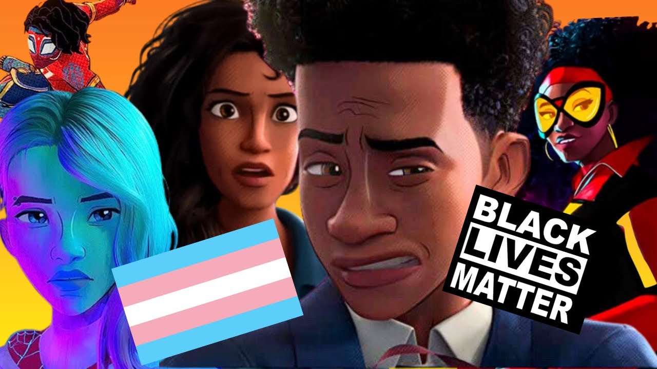 Es super woke Spiderman across the Spiderverse - YouTube