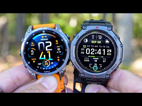Garmin Fenix 8 vs Amazfit T-Rex 3 In-Depth Comparison!