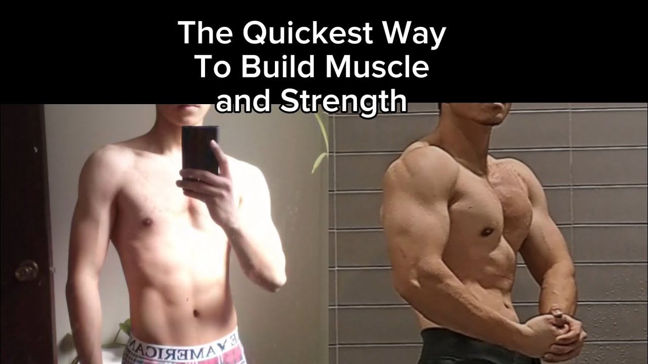 How To Gain Muscle Fast (The Quickest Way To Getting Jacked) - YouTube