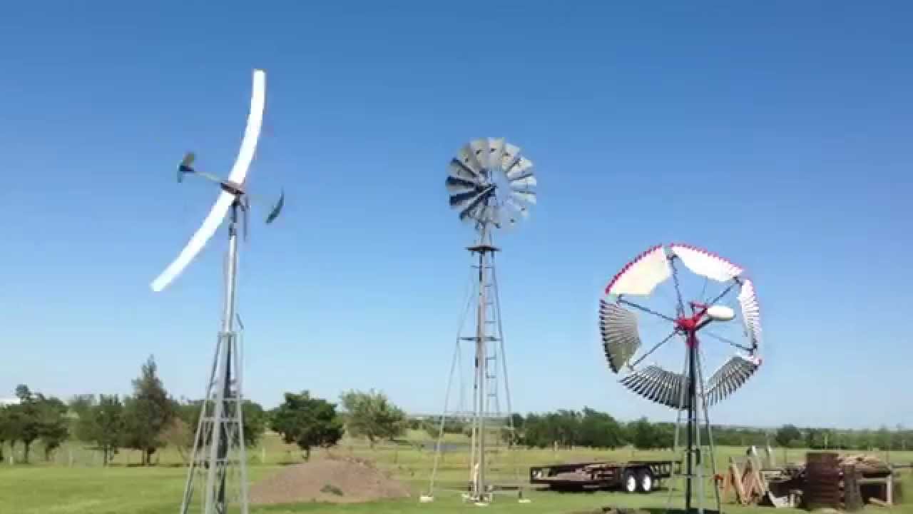 Wincharger, Sampson & Monitor Windmills - YouTube