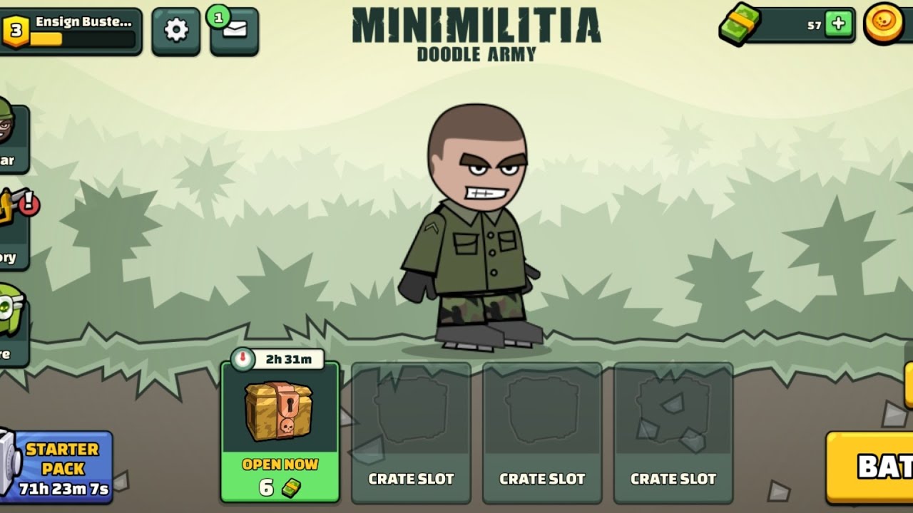 playing Mini militia with hacker gaming - YouTube