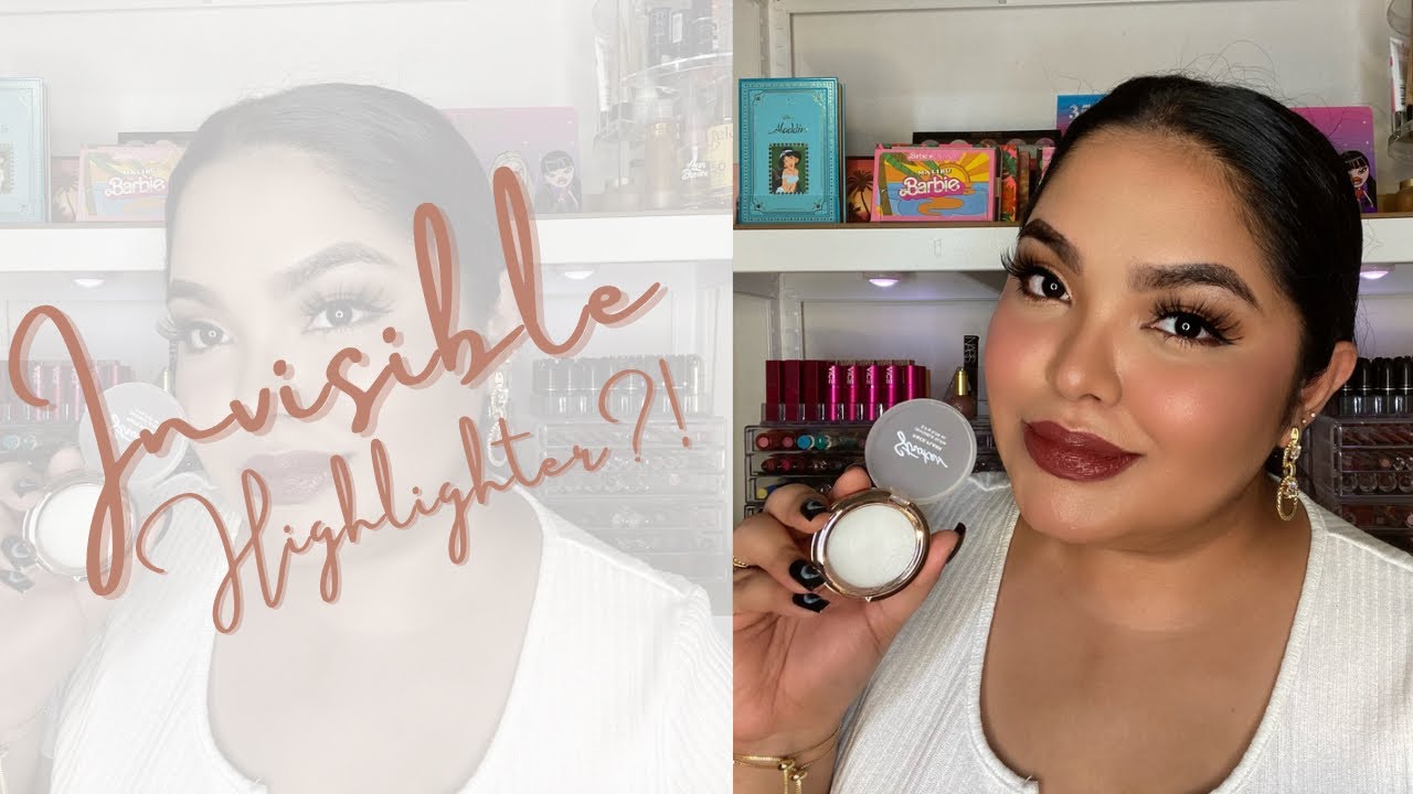 INVISIBLE HIGHLIGHTER?! Strokes Beauty Lab Invisible Glow Face Flash ...
