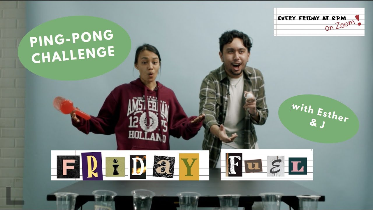 Friday Fuel: Ping Pong Roll Challenge - YouTube