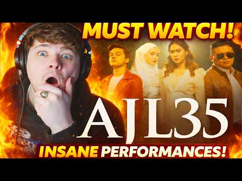 EUROPEAN Reacts to AJL35 Medley - Hannah Delisha, Azmi Saat, Raysha Rizrose & Dean Eiman - Reaction