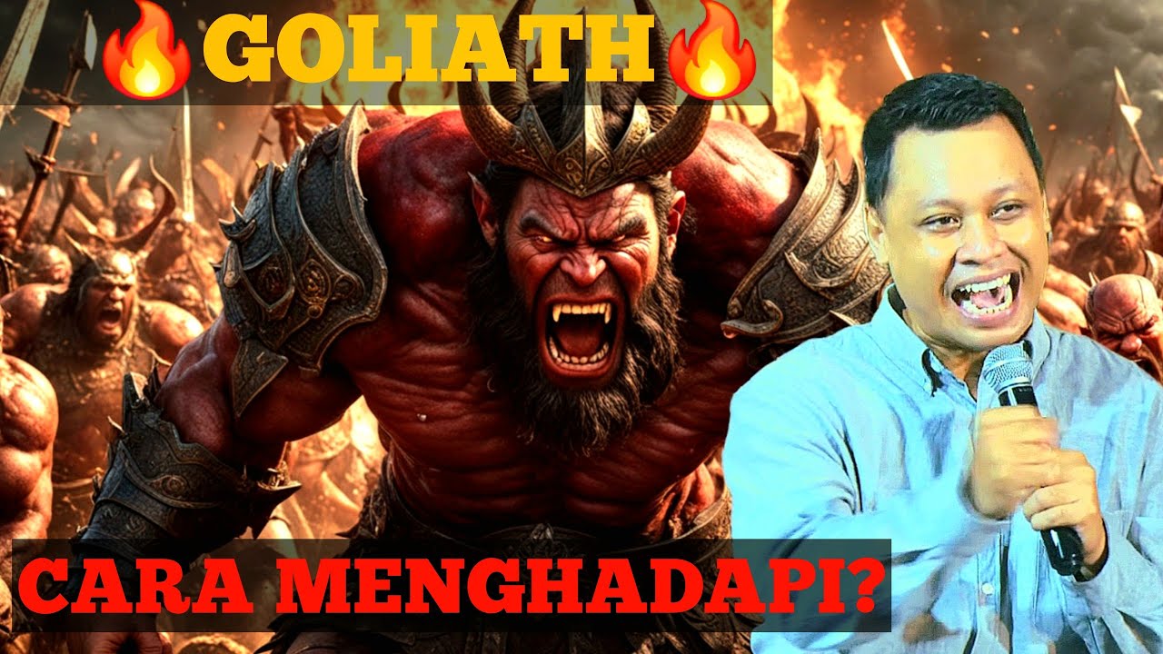 Cara menghadapi raksasa permasalahan? 44#aiartwork #belajaralkitab #melayanisepenuhhati - YouTube