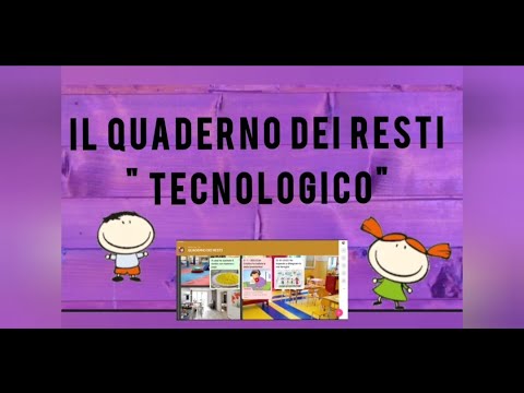 Il quaderno dei resti "tecnologico": uno strumento per sviluppare ...