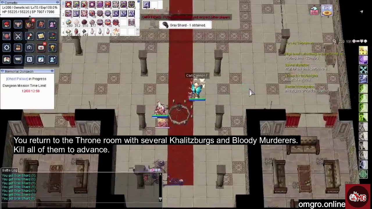 Ragnarok Online - Instance Quest Guide/Walkthrough : Ghost Palace - YouTube
