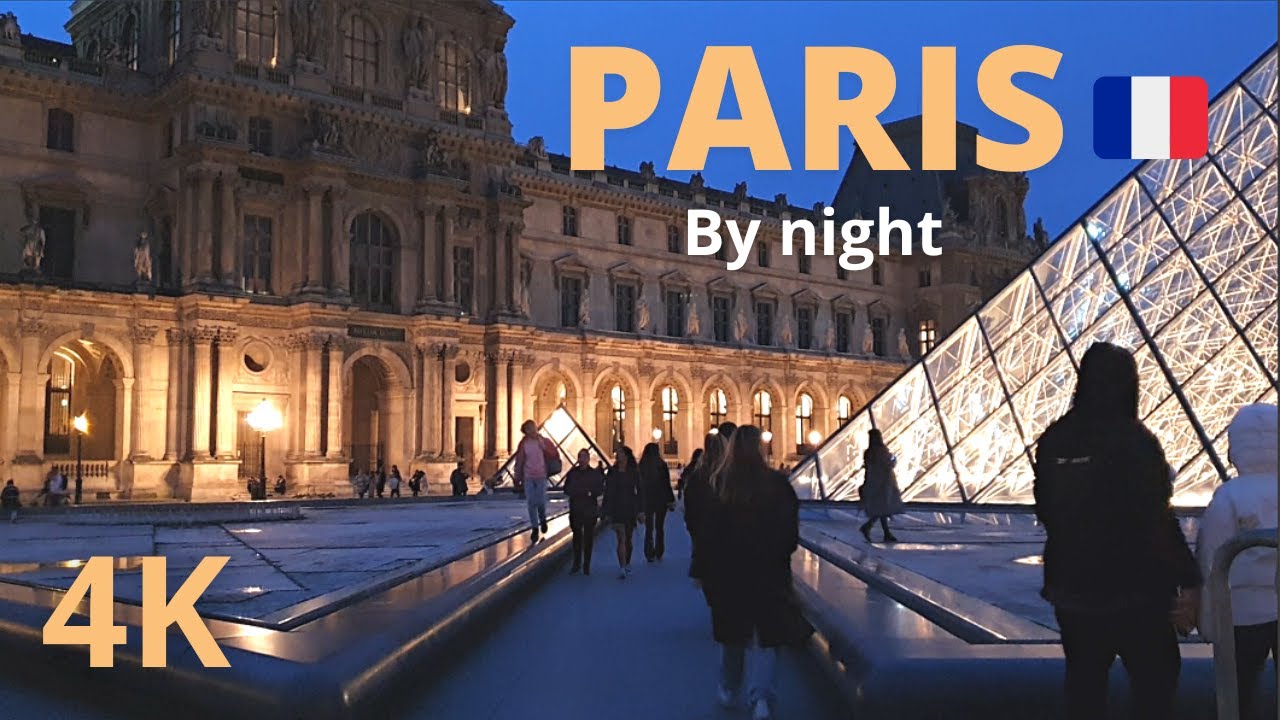 Paris, France - best night in the city of lights - Paris 4K - YouTube