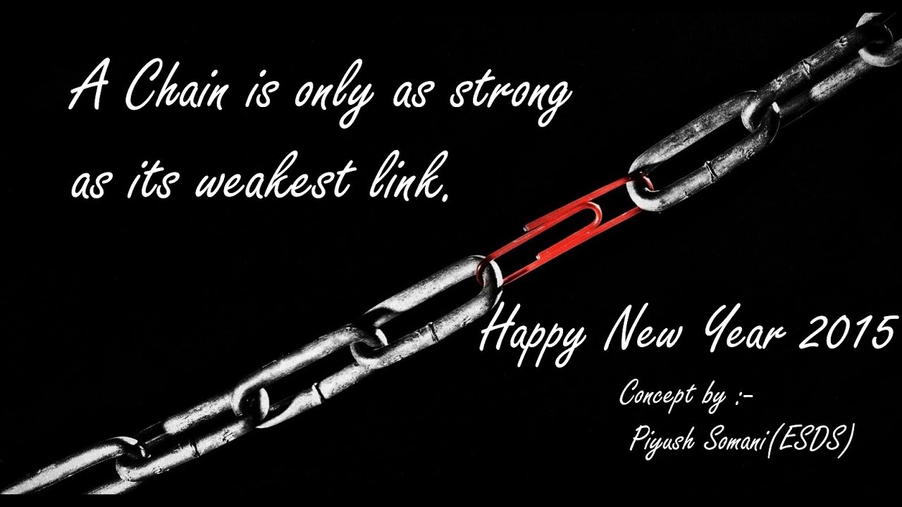 A Chain Is Only As Strong As Its Weakest Link Hindi YouTube a-chain-is-only-as-strong-as-its-weakest-link-hindi-youtube