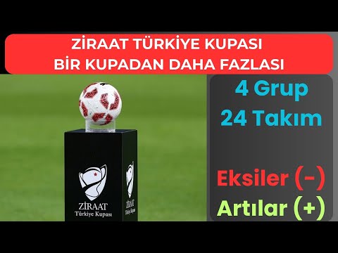Türkiye Kupası Detaylı Yeni Format | 2025