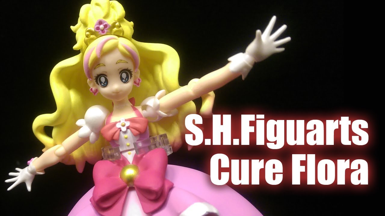 S.H.Figuarts - Go! Princess Precure - Cure Flora 1/12 Scale Figure ...