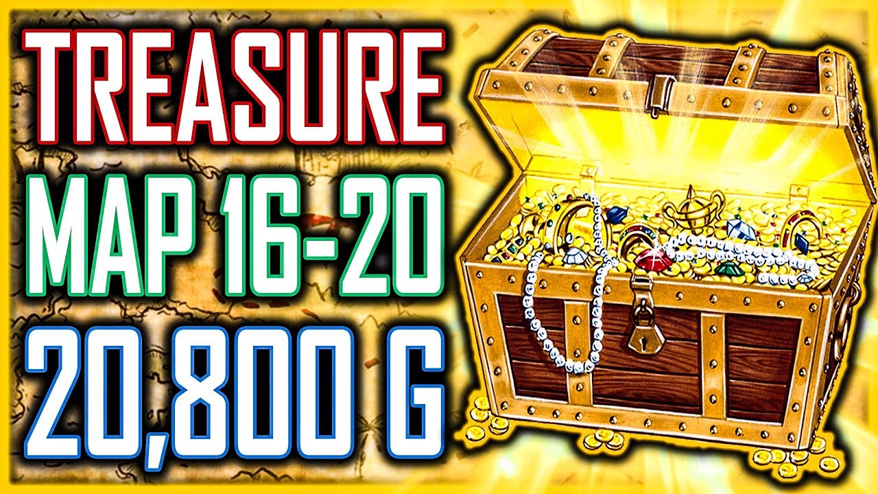 ROBBER BARON'S SWORD Treasure Map 16-20 HIDDEN 20,800+ Gold - Kingdom ...