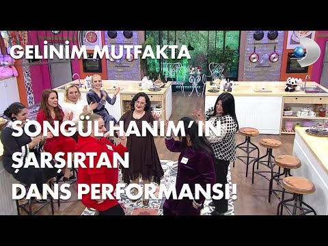Songül Hanım'ın şaşırtan dans performansı! Gelinim Mutfakta 216. Bölüm