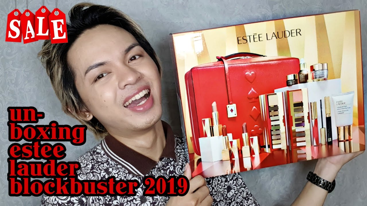 Unboxing Estee Lauder Blockbuster 2019 #ShopeeHaul | Alfi Riyandi - YouTube