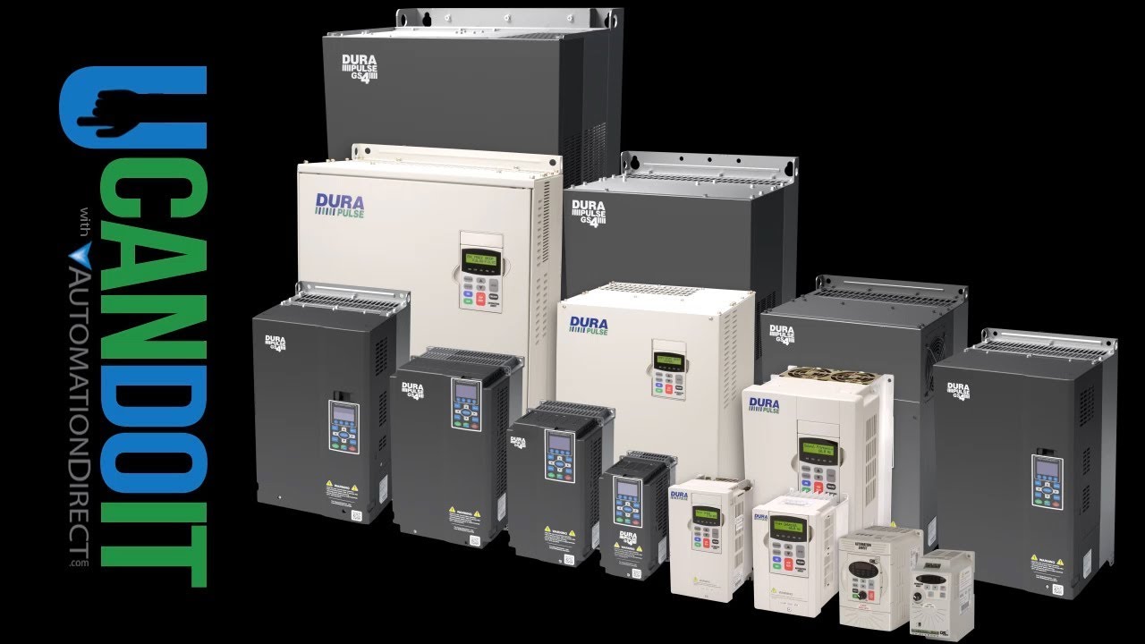 Variable Frequency Drive (VFDs) at AutomationDirect - YouTube