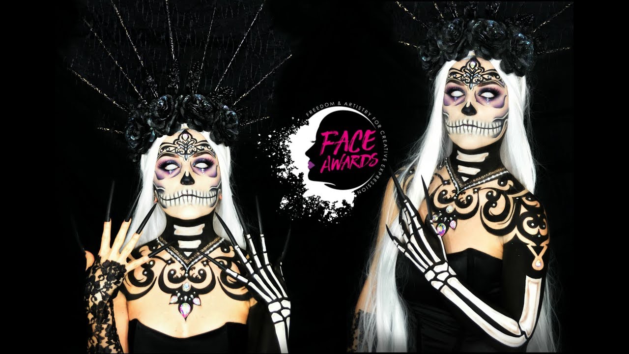 NYX Face Awards Italy 2018 Venetian Skull - YouTube