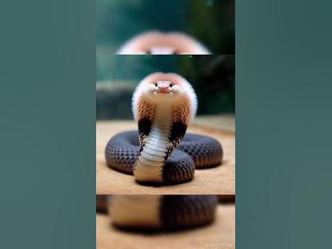 Meet My New Pet Fluffy Snakes🤩😂 #aigenrated #Snakes #aiiswild # ...