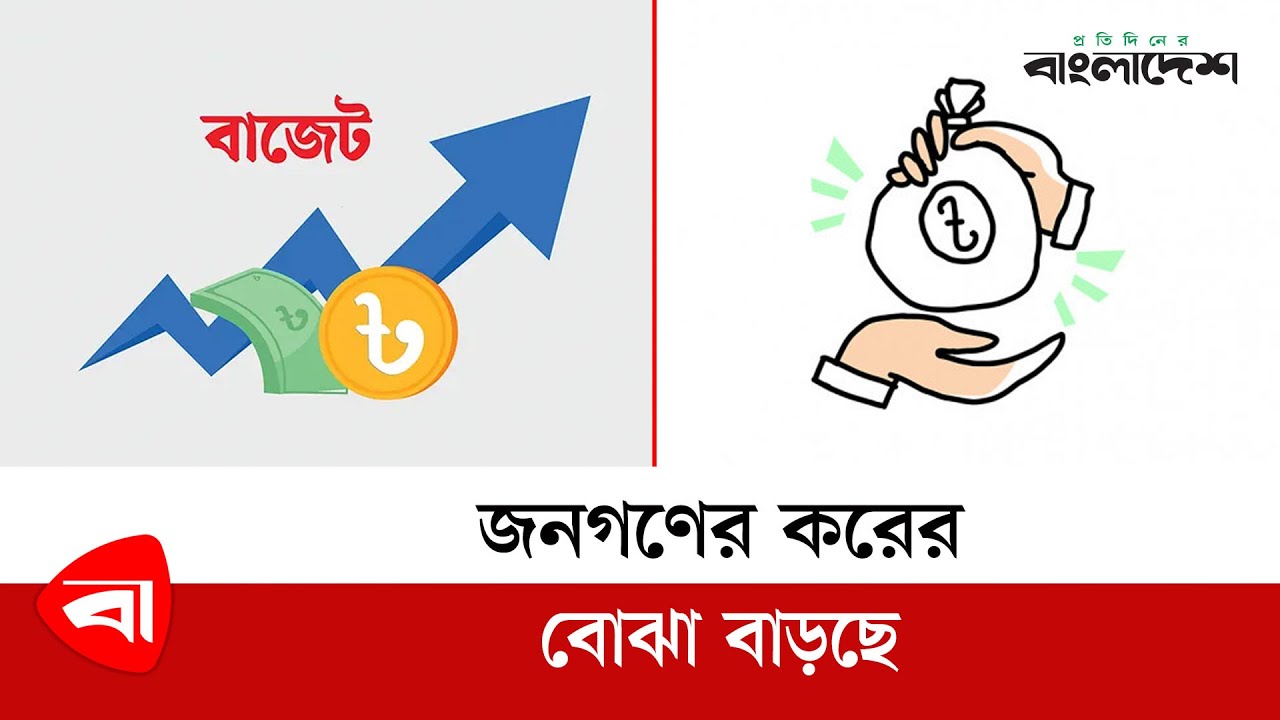 জনগণের করের বোঝা বাড়ছে | Price hike budget | Budget 2023-2024 ...