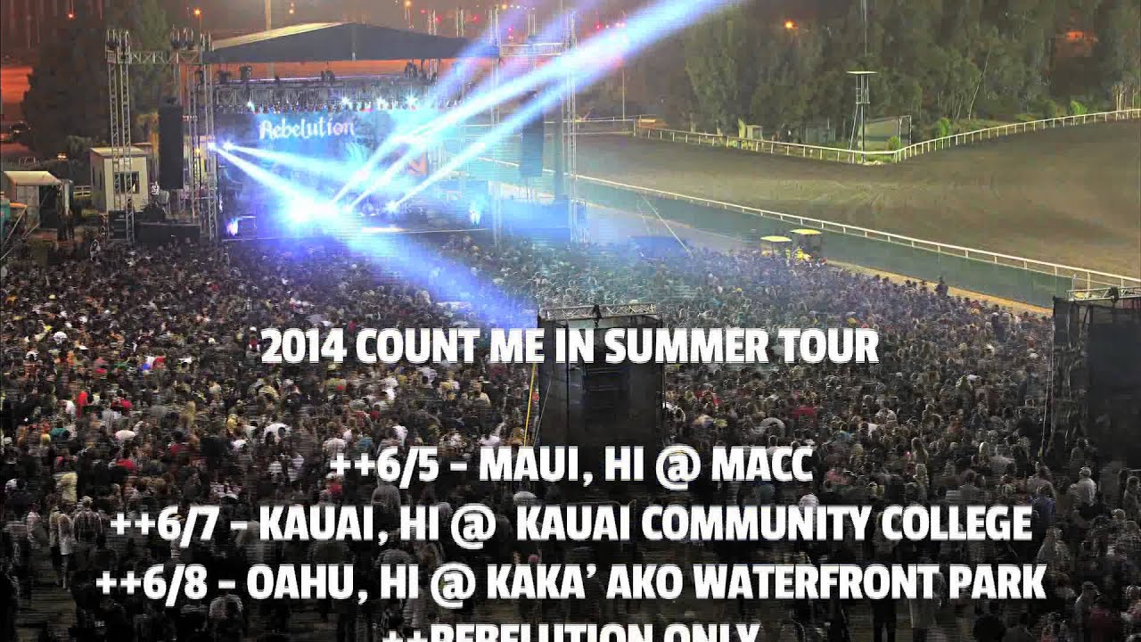 Count Me In Summer Tour 2014 Announcement - Rebelution - YouTube