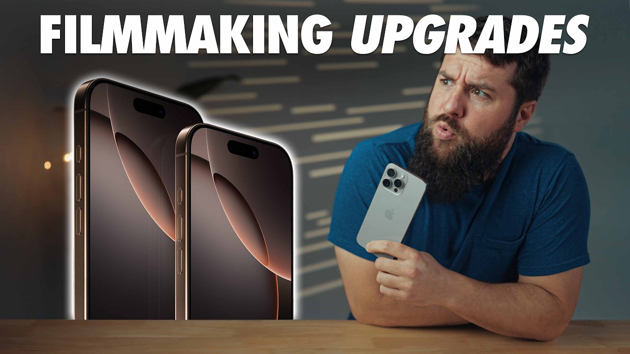iPhone 16 Pro - 8 BIG Upgrades For Filmmakers - YouTube