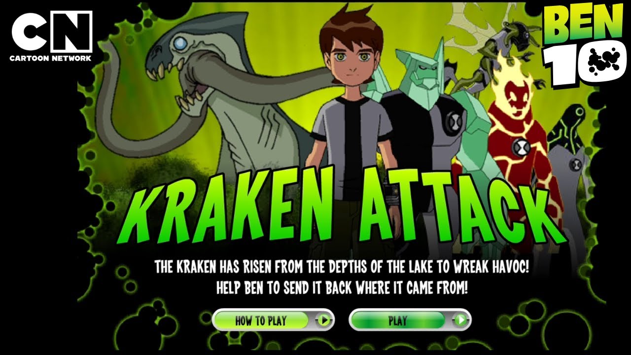 Ben 10: Kraken Attack Game - Unleash Your Heroic Powers and Conquer the ...