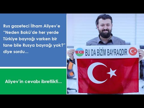 Rus gazeteci Aliyev'e \