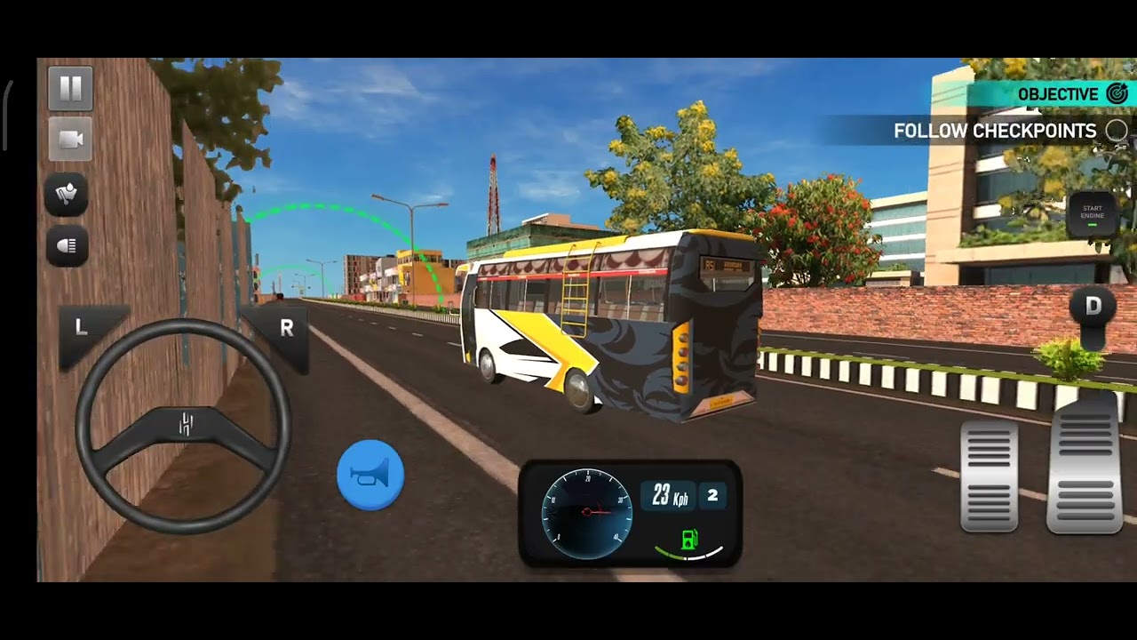 Bus simulator - Gameplay | PlayStation underground | Bus wala game ...